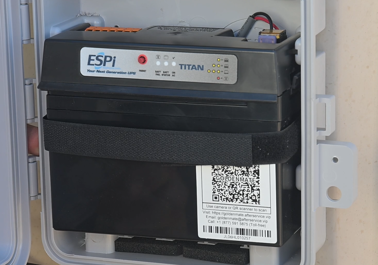 Outdoor Battery Backup Replacement - BBT