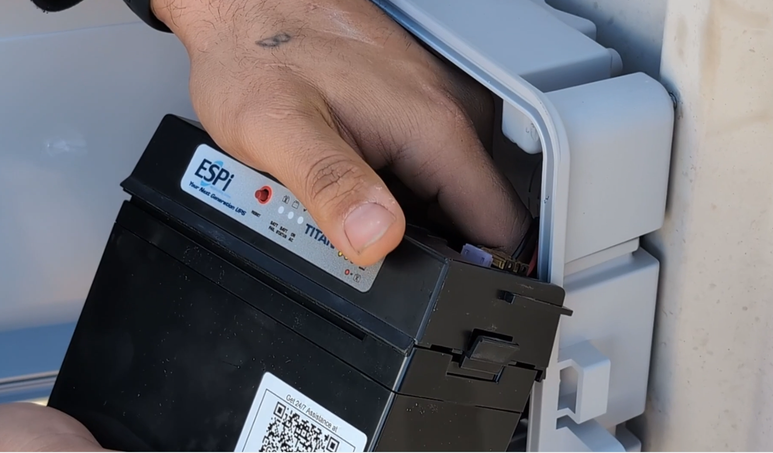 Outdoor Battery Backup Replacement - BBT